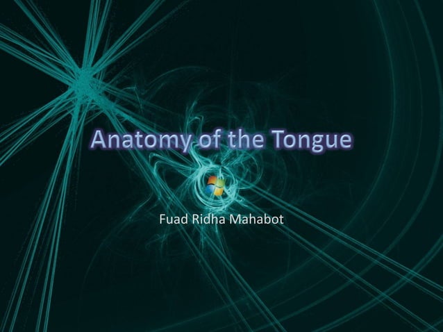 Anatomy of the tongue | PPT | Ear, Nose and Throat Conditions ...