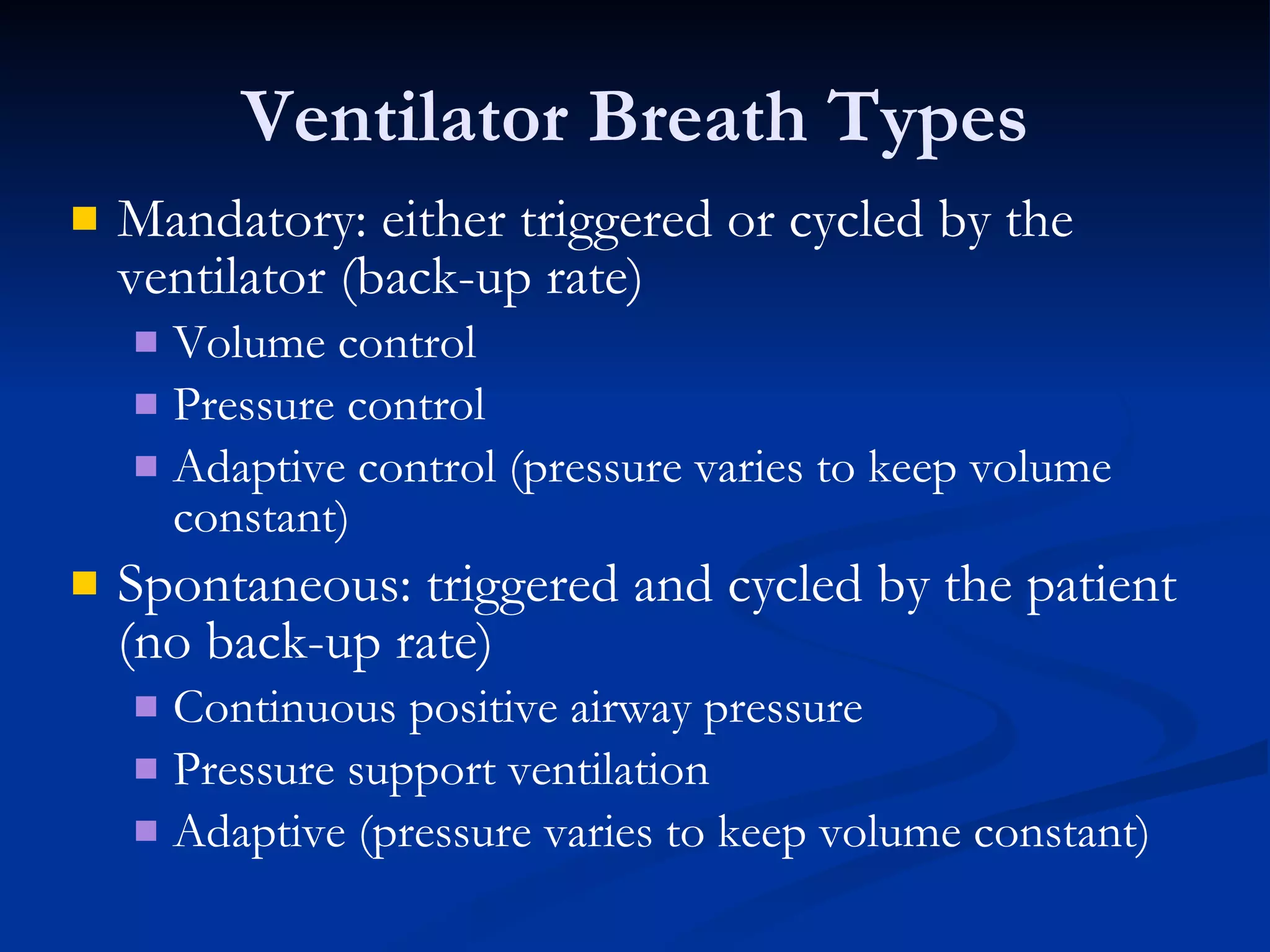 Anatomy of the ventilator | PPT