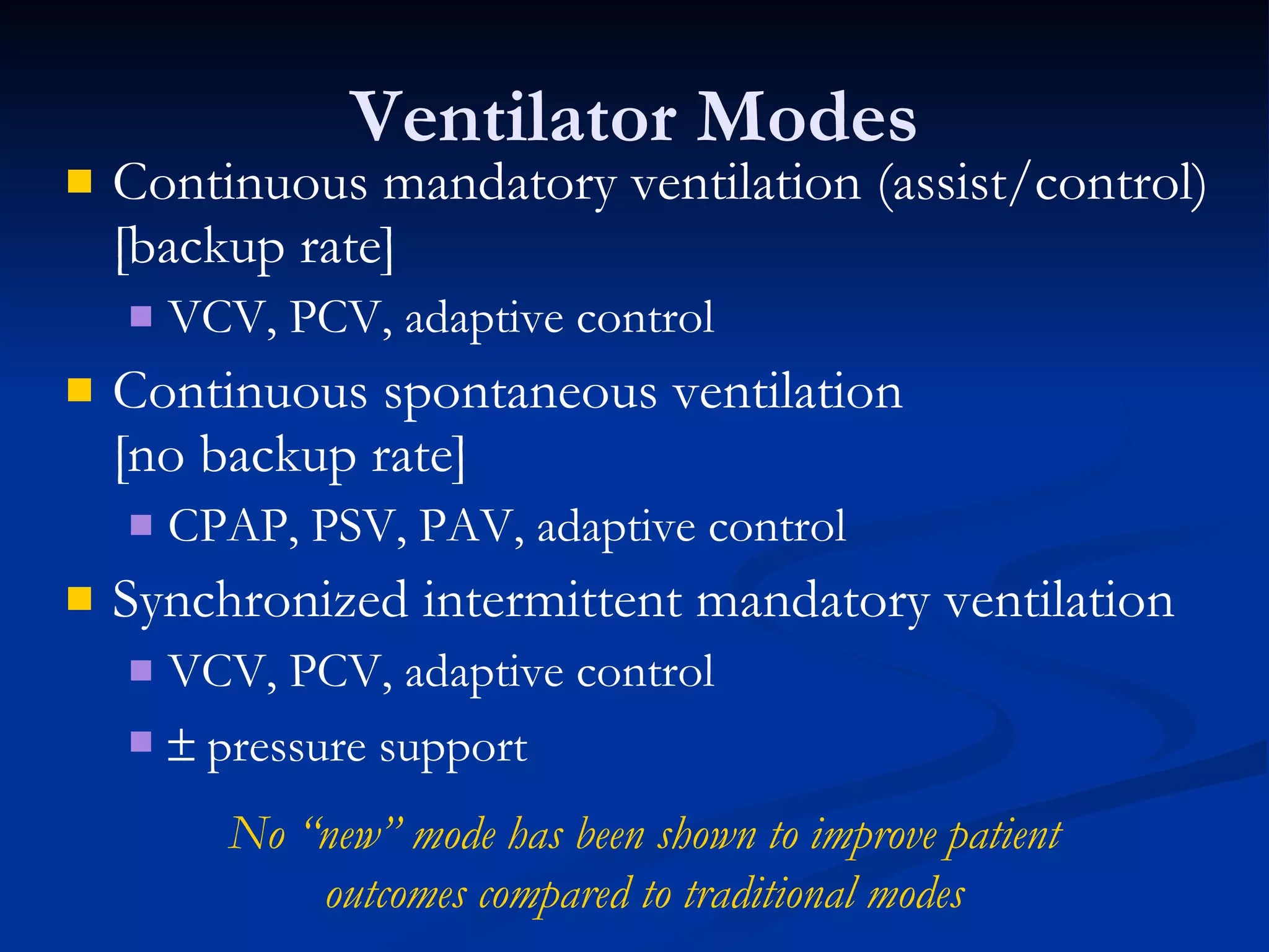 Anatomy of the ventilator | PPT