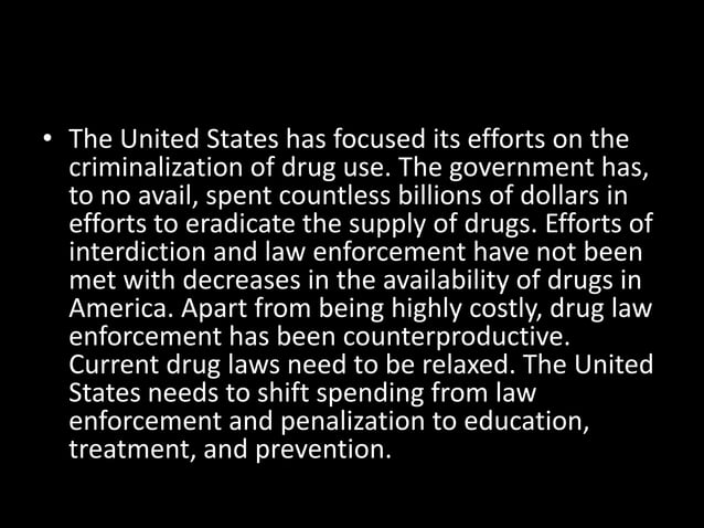 Anatomy of the war on drugs in black | PPT