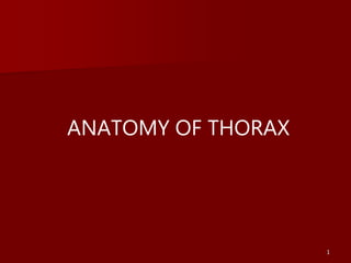 anatomy of thorax.ppt