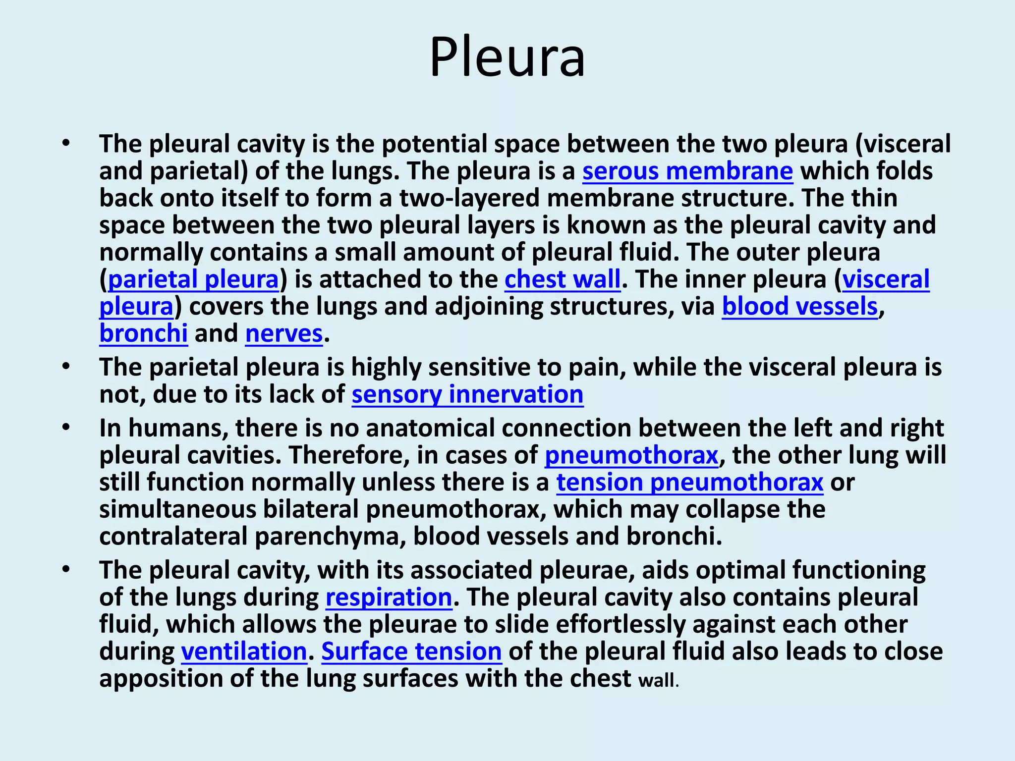 Anatomy of thorax (2) | PPTX