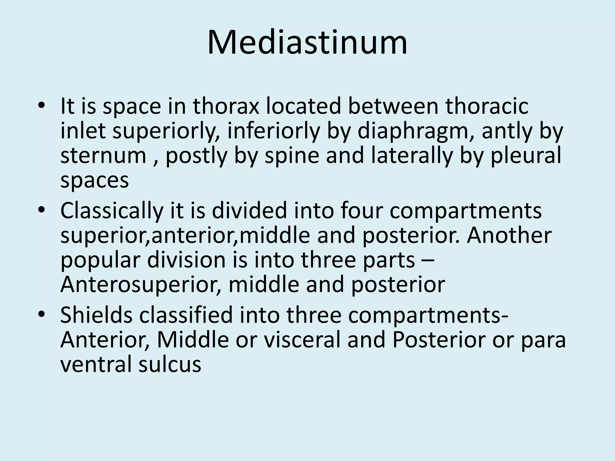 Anatomy of thorax (2) | PPTX