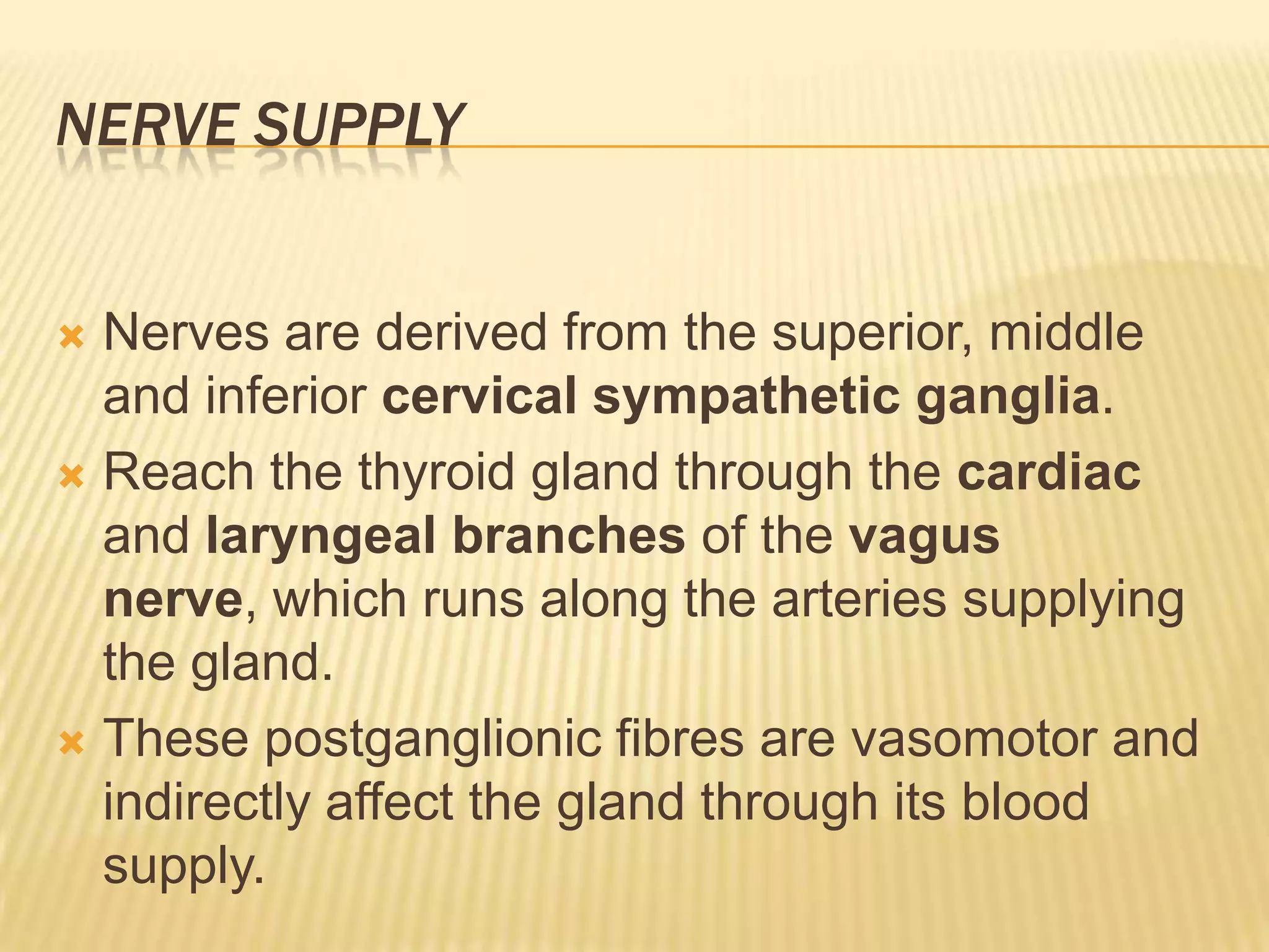 Anatomy of thyroid gland | PPTX
