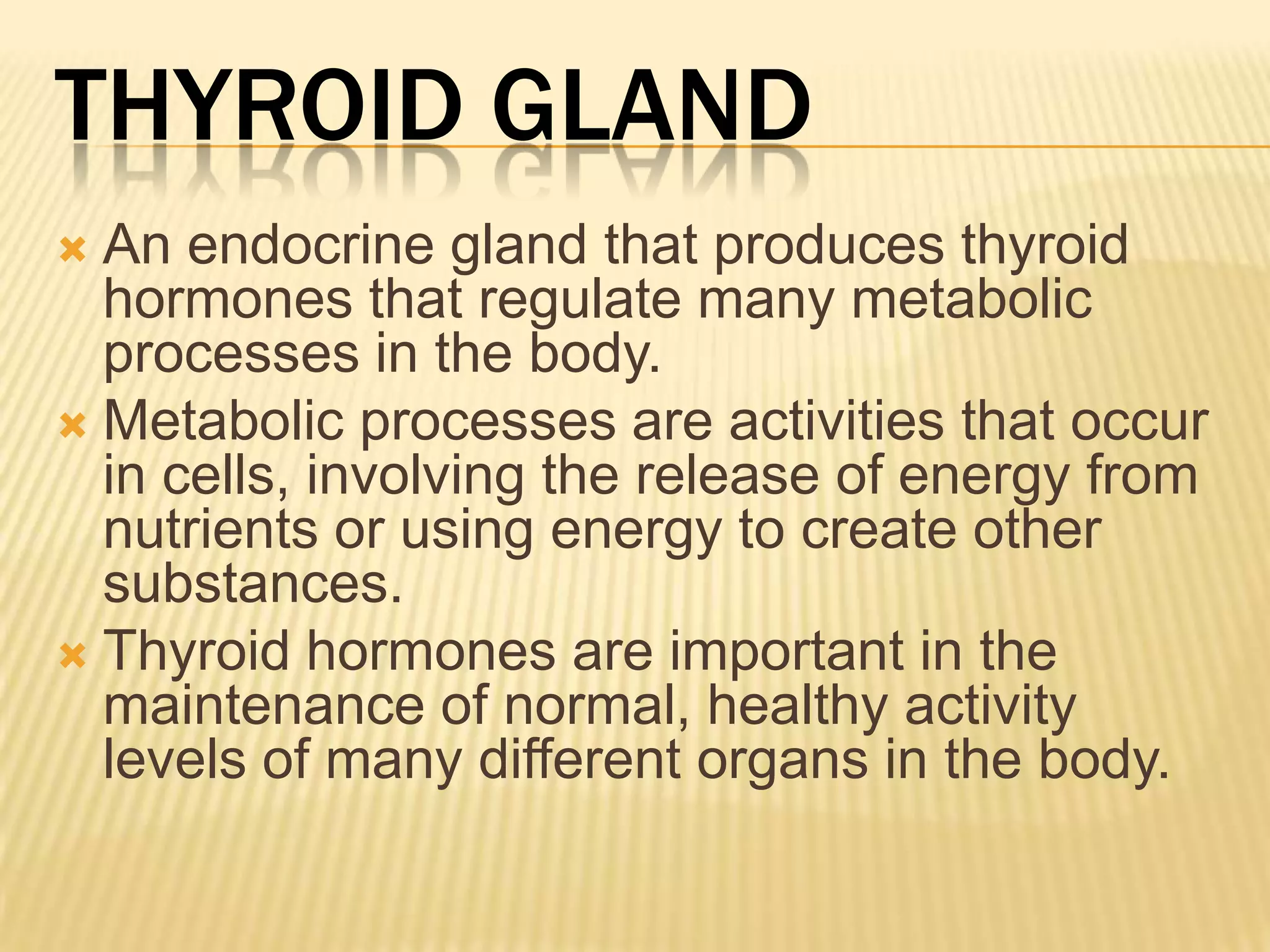 Anatomy of thyroid gland | PPTX