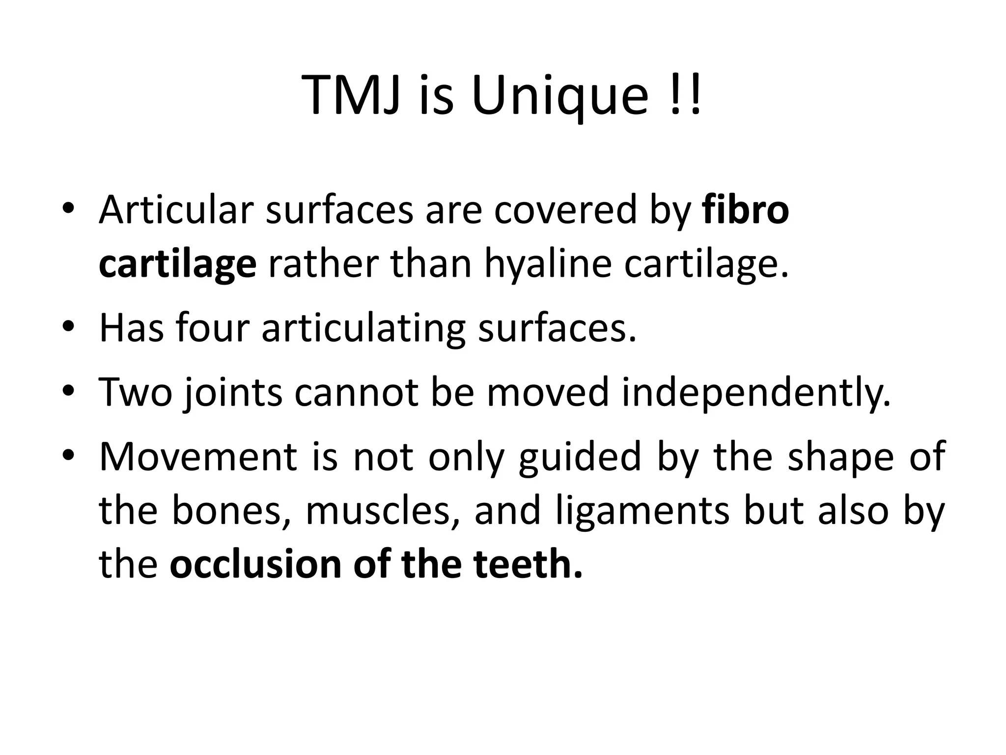 Anatomy of TMJ | PDF