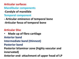 Anatomy of TMJ | PDF