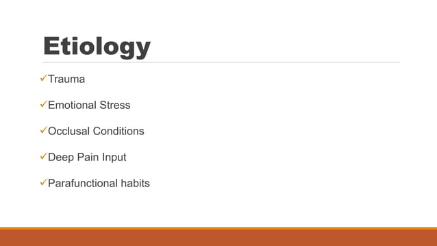 Diagnosis of TMDs and General therapy.pptx
