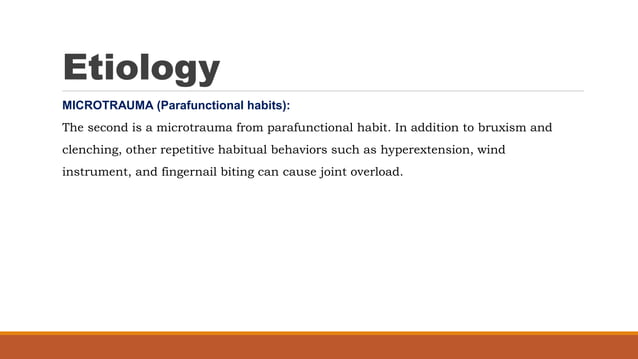 Diagnosis of TMDs and General therapy.pptx