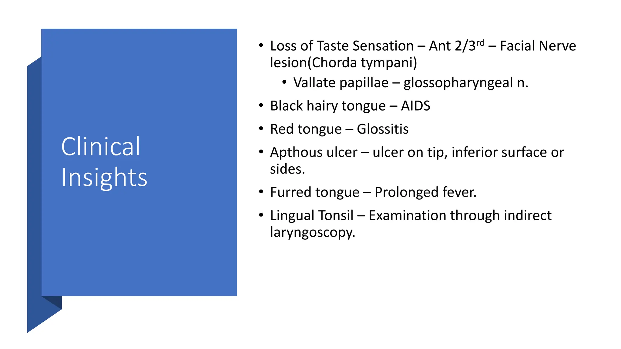 Anatomy Of Tongue Part 2pptx