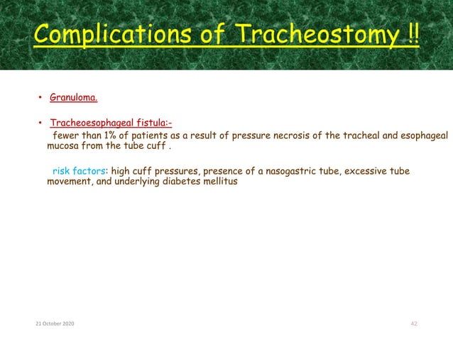 Anatomy of trachea & tracheostomy ----- | PPT | Lung and Respiratory ...