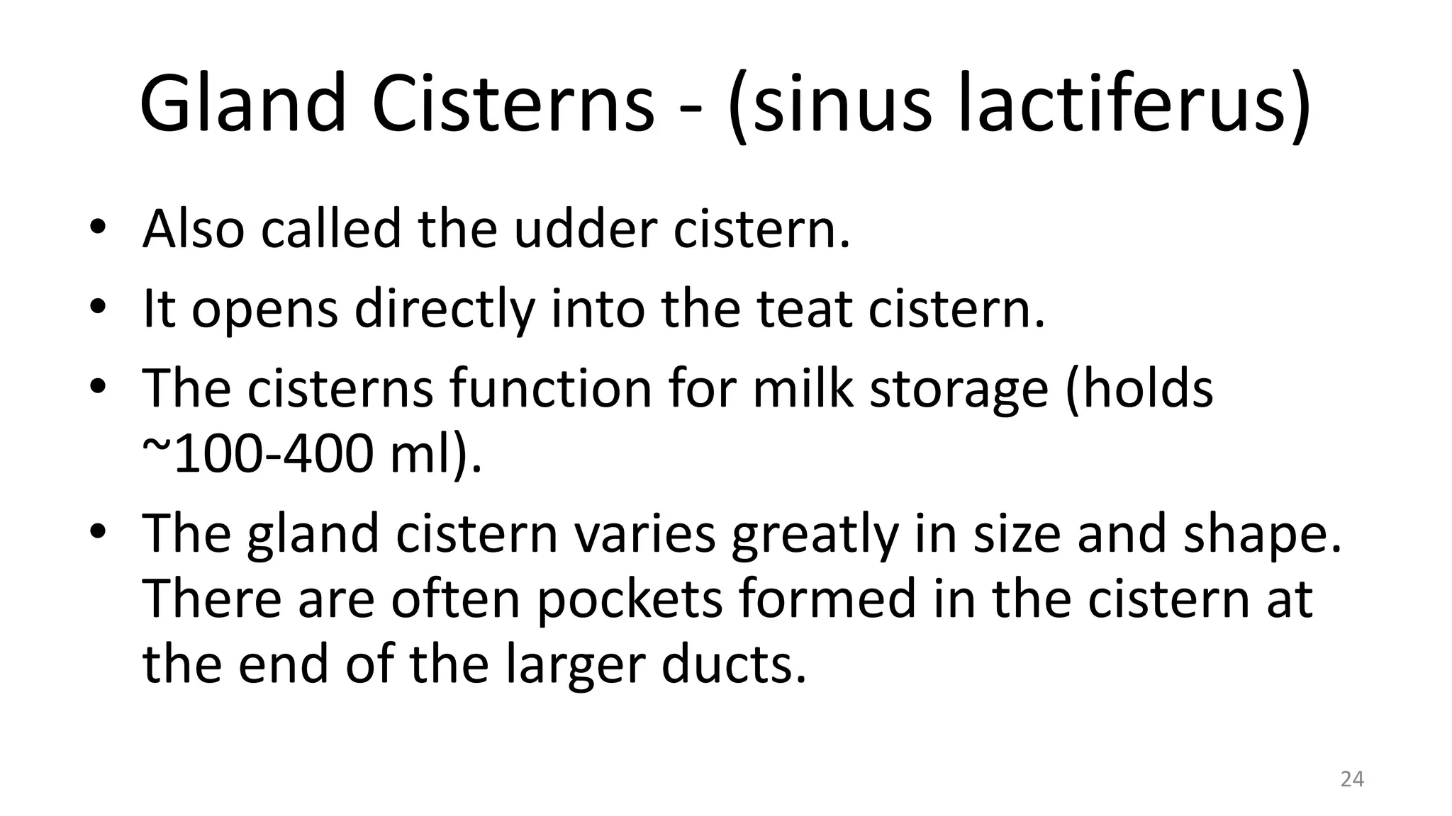 Anatomy & Affection of Udder & Teat | PPTX