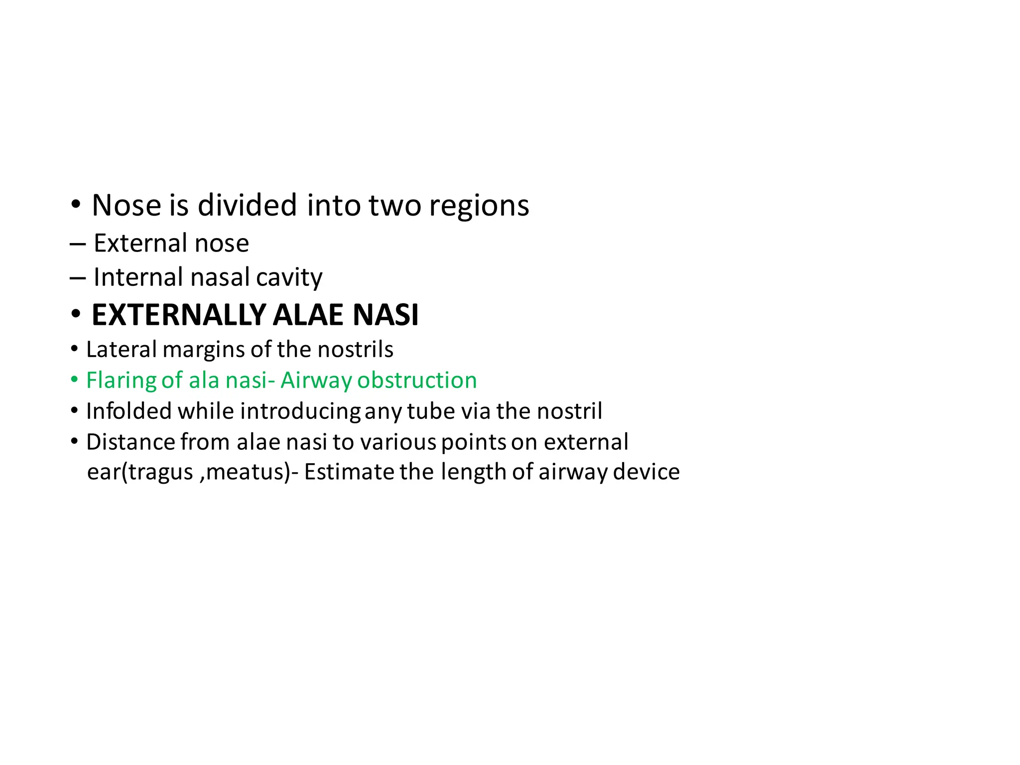 Anatomy of upper airway - a detailed description for anesthetist | PDF