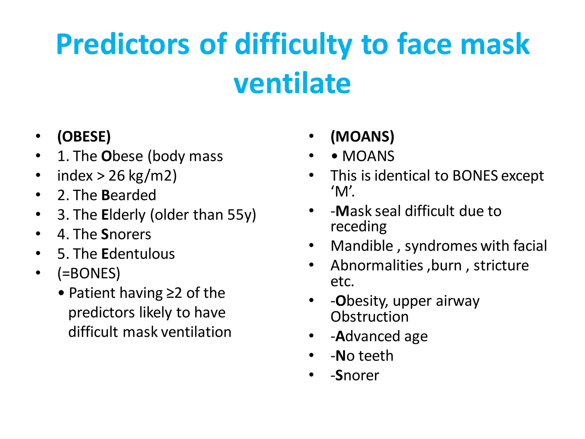 Anatomy of upper airway - a detailed description for anesthetist | PDF