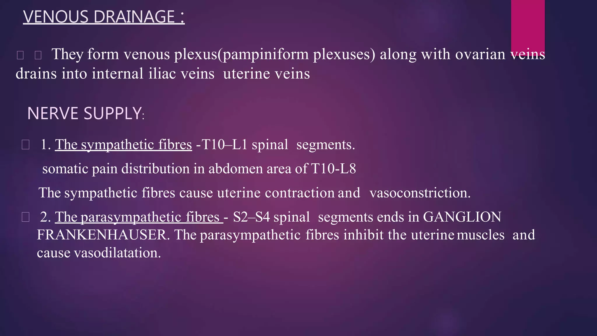 Anatomy of uterus and appendages | PPTX