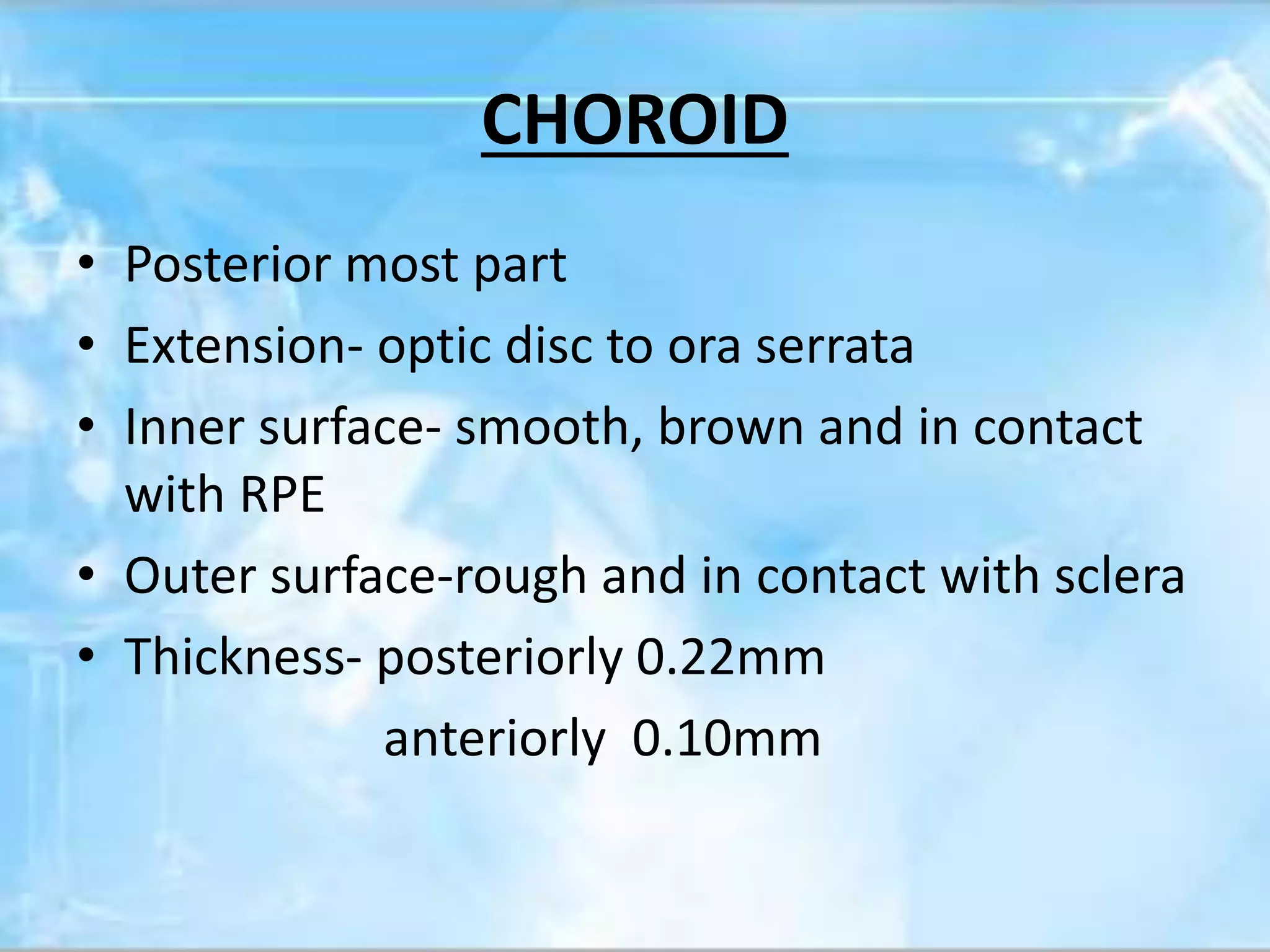 #ANATOMY OF UVEA (IRIS, CILLIARY BODY, CHOROID) | PDF