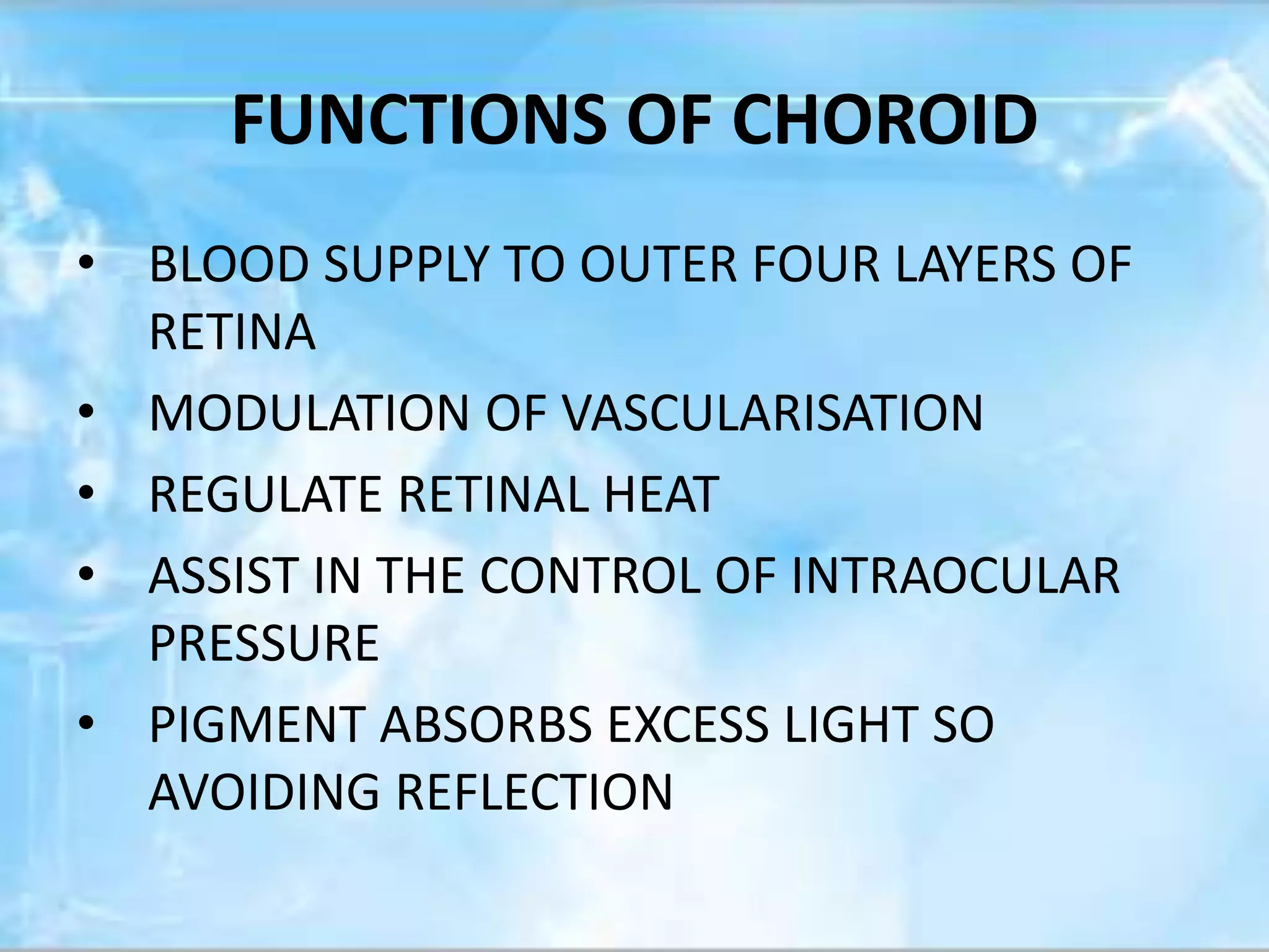 #ANATOMY OF UVEA (IRIS, CILLIARY BODY, CHOROID) | PDF