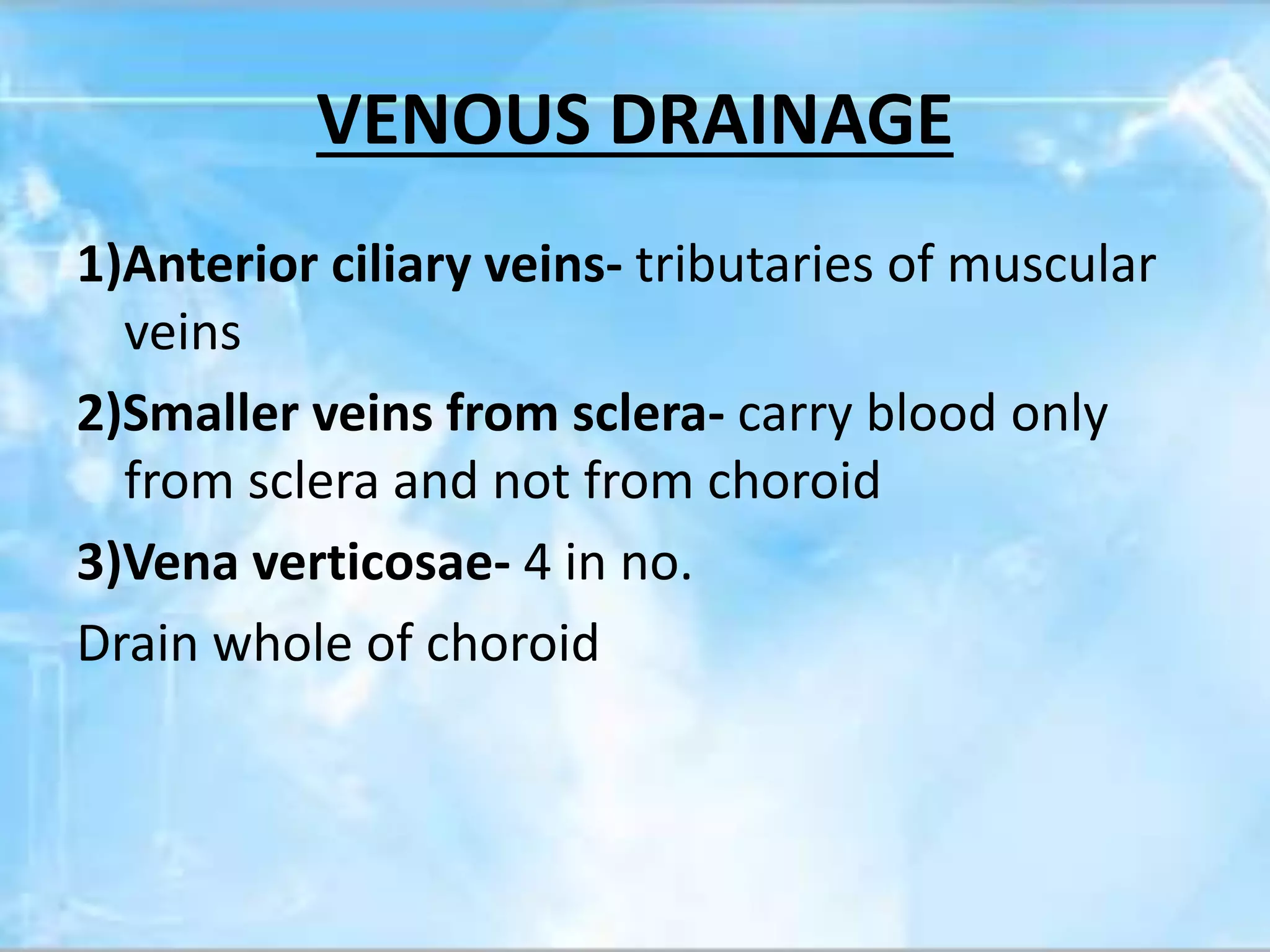 #ANATOMY OF UVEA (IRIS, CILLIARY BODY, CHOROID) | PDF