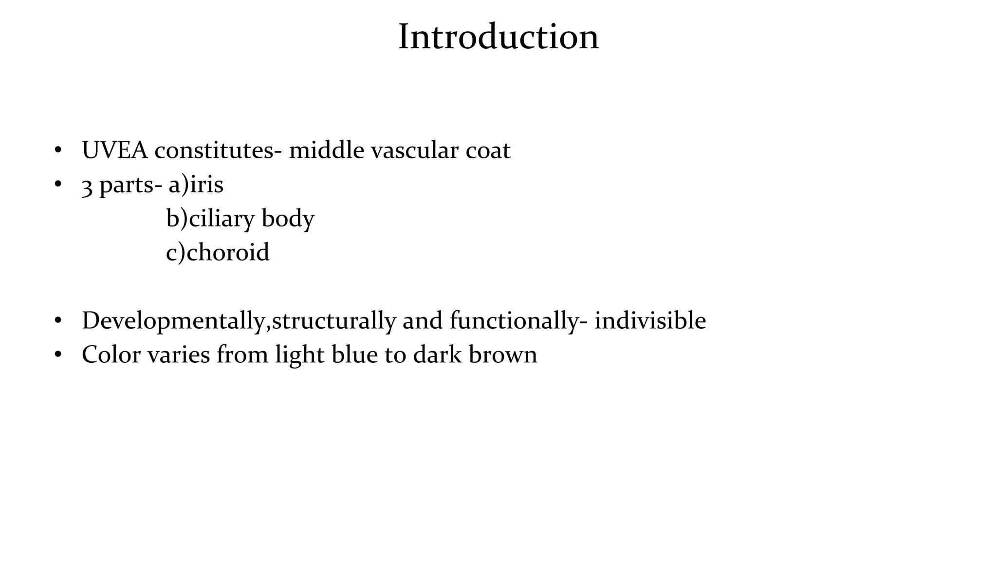 Anatomy of uvea | PPTX