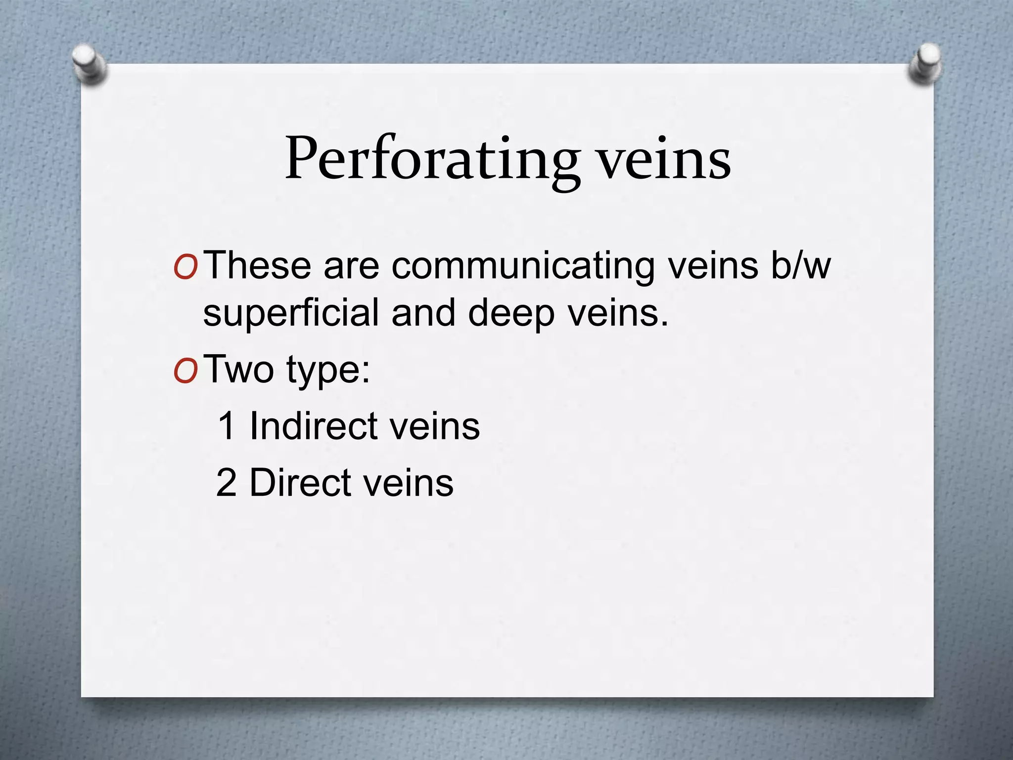 Anatomy of venous system of lower limb | PPTX