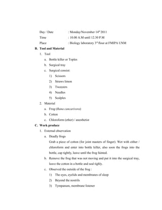 Anatomy of vertebrate (basic biology) unm | DOC