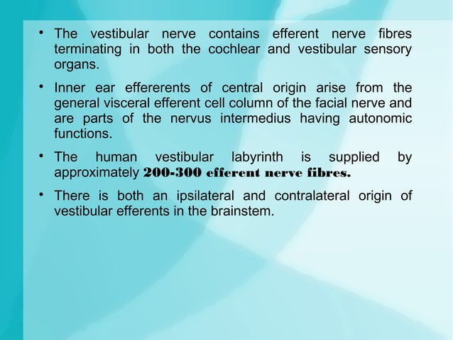 Anatomy of vestibular apparatus | PPT