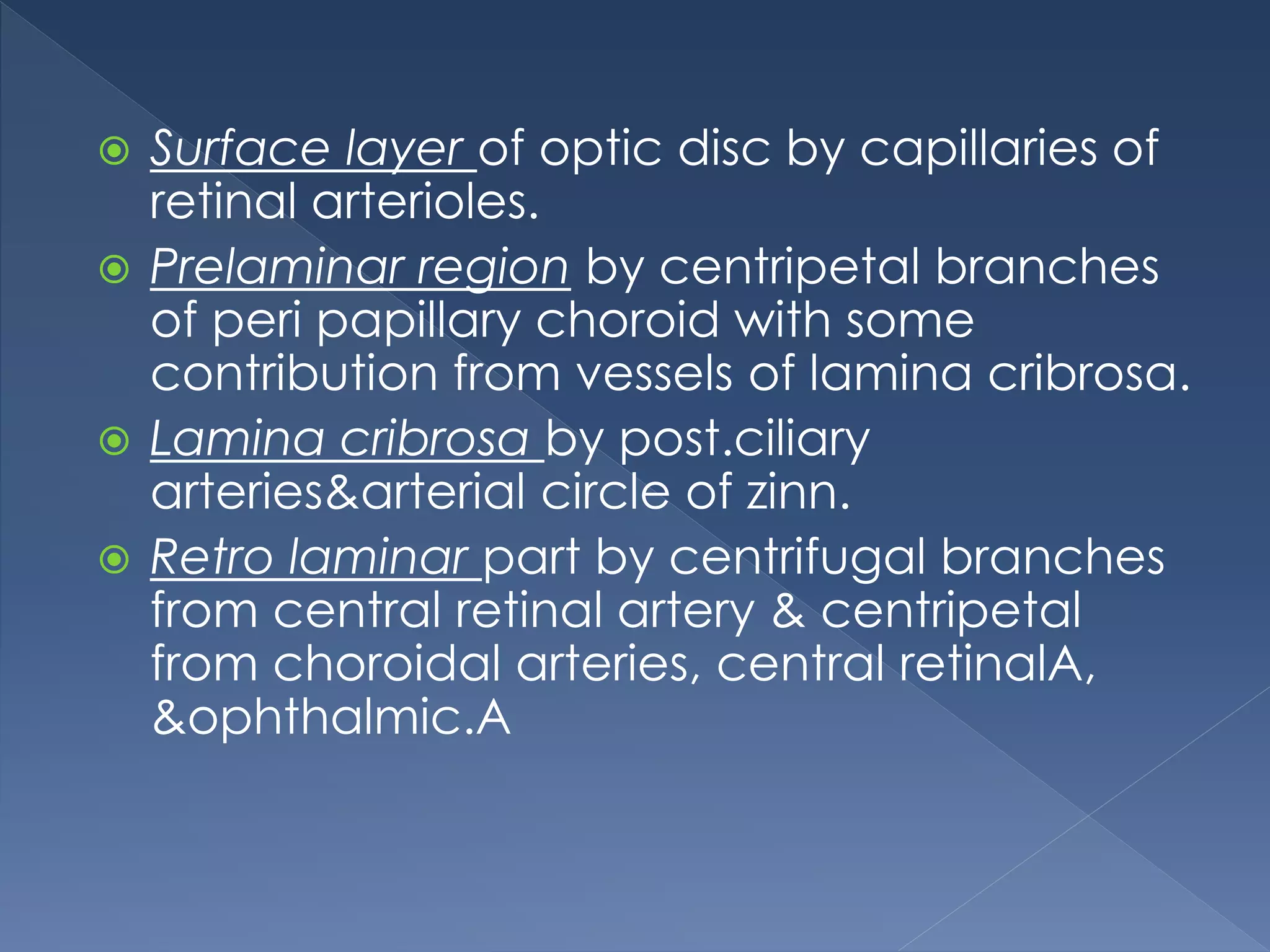 Anatomy of visual pathway | PPTX