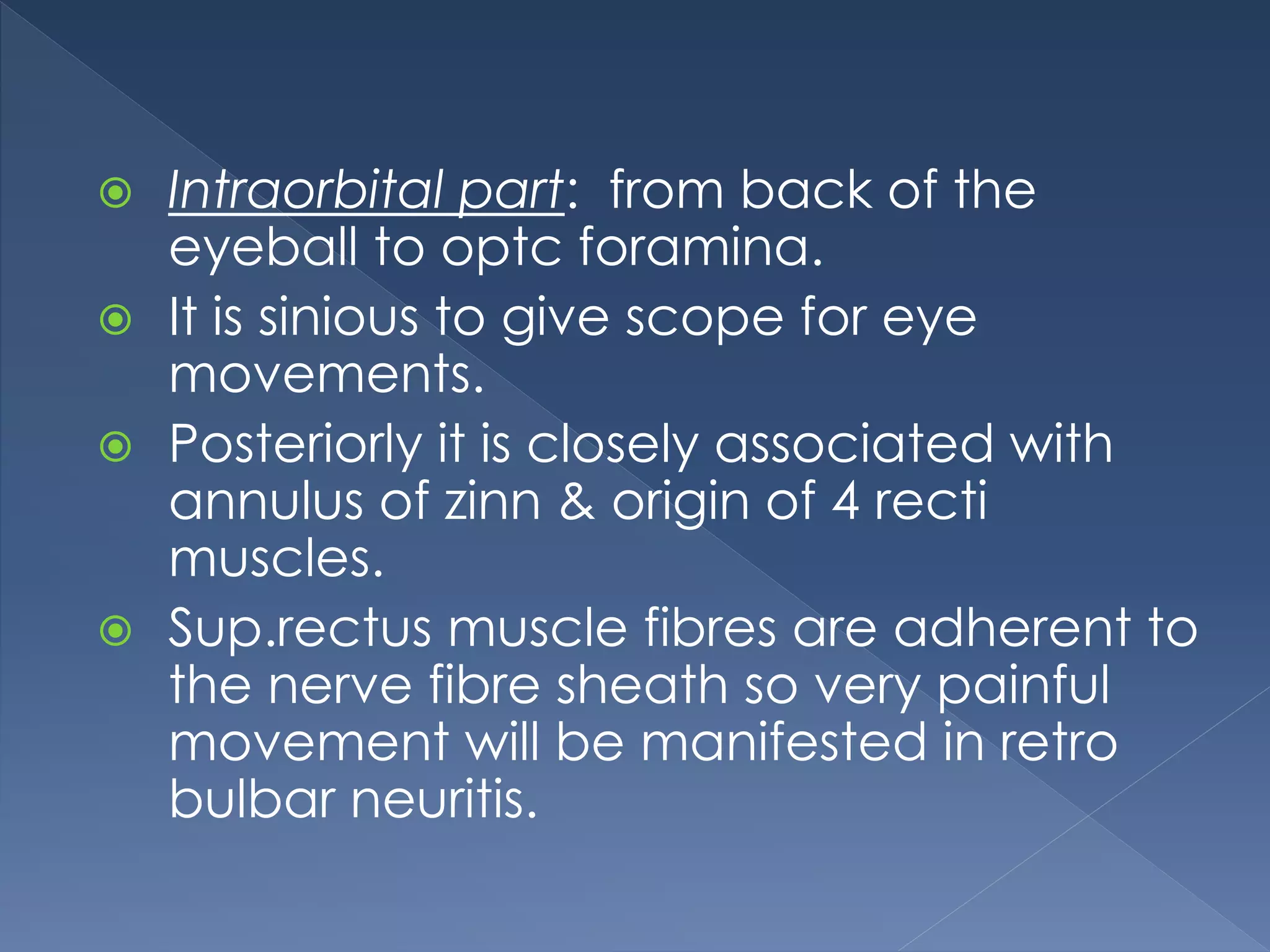 Anatomy of visual pathway | PPTX