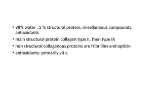 ANATOMY OF VITREOUS- Part 1(anatomy, composition, development)) | PPTX