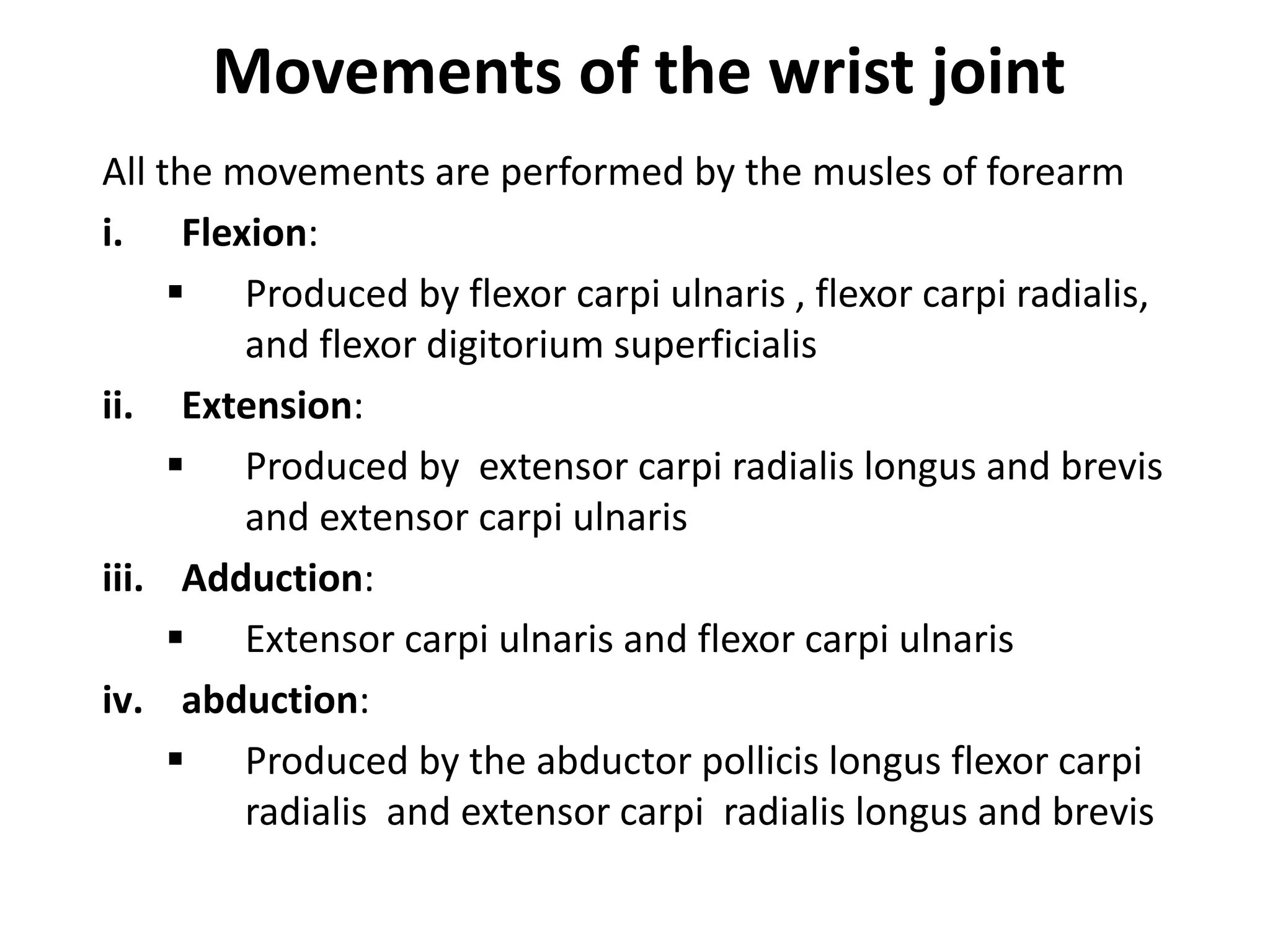 Anatomy of wrist joint | PPTX