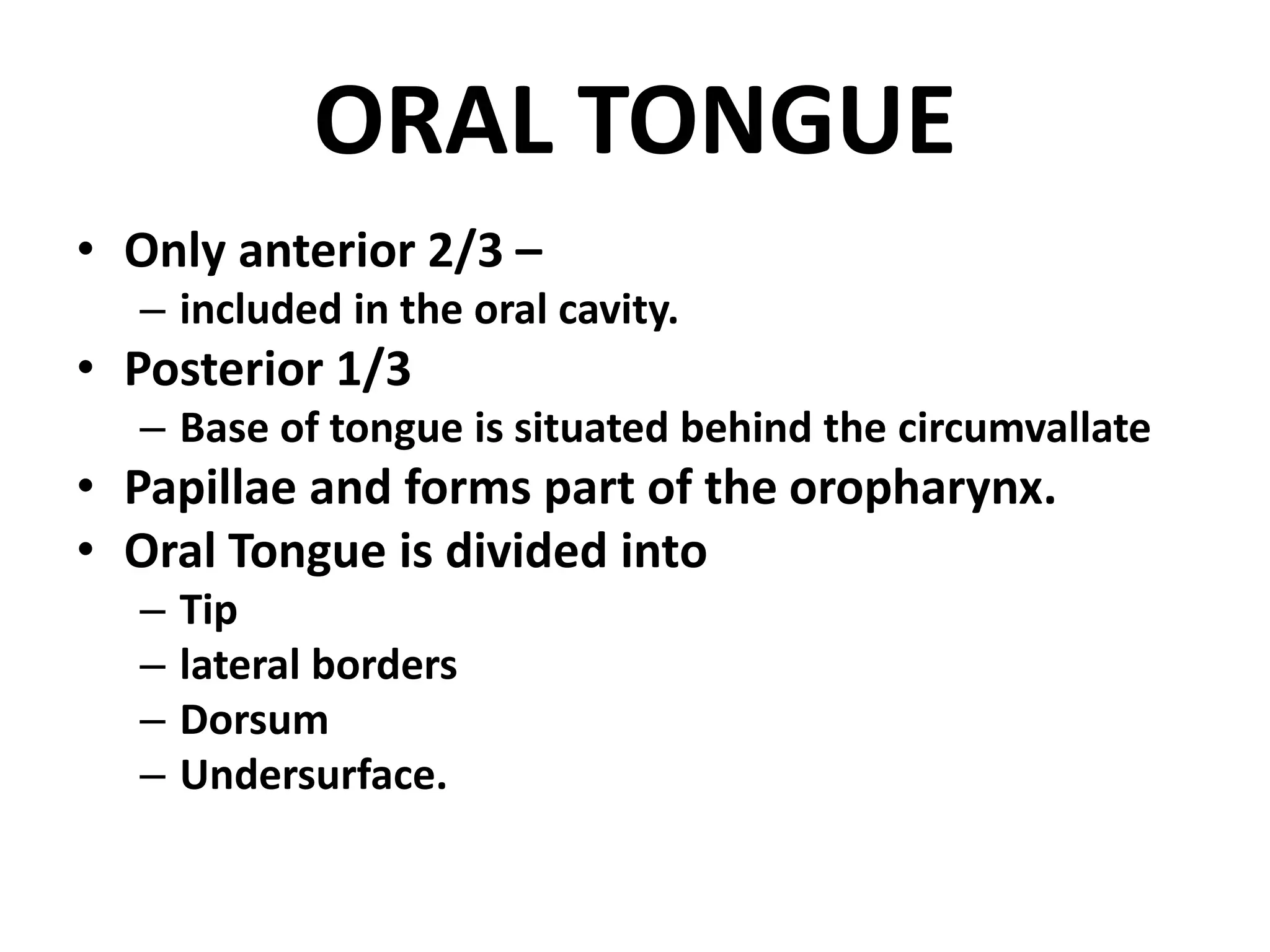 Anatomy oral cavity | PPTX