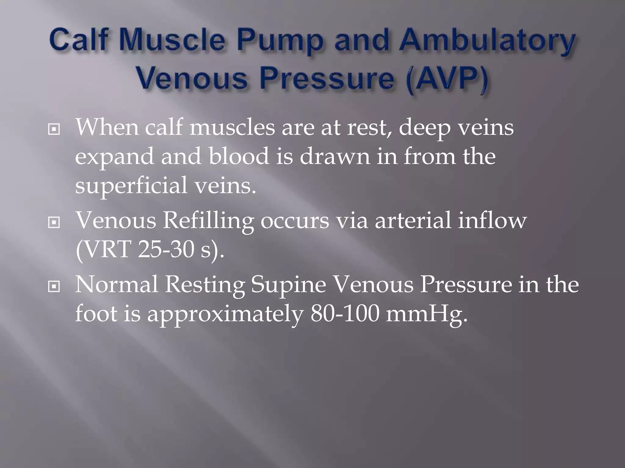 Anatomy and Pathophysiology of venous system of lower limbs | PPTX