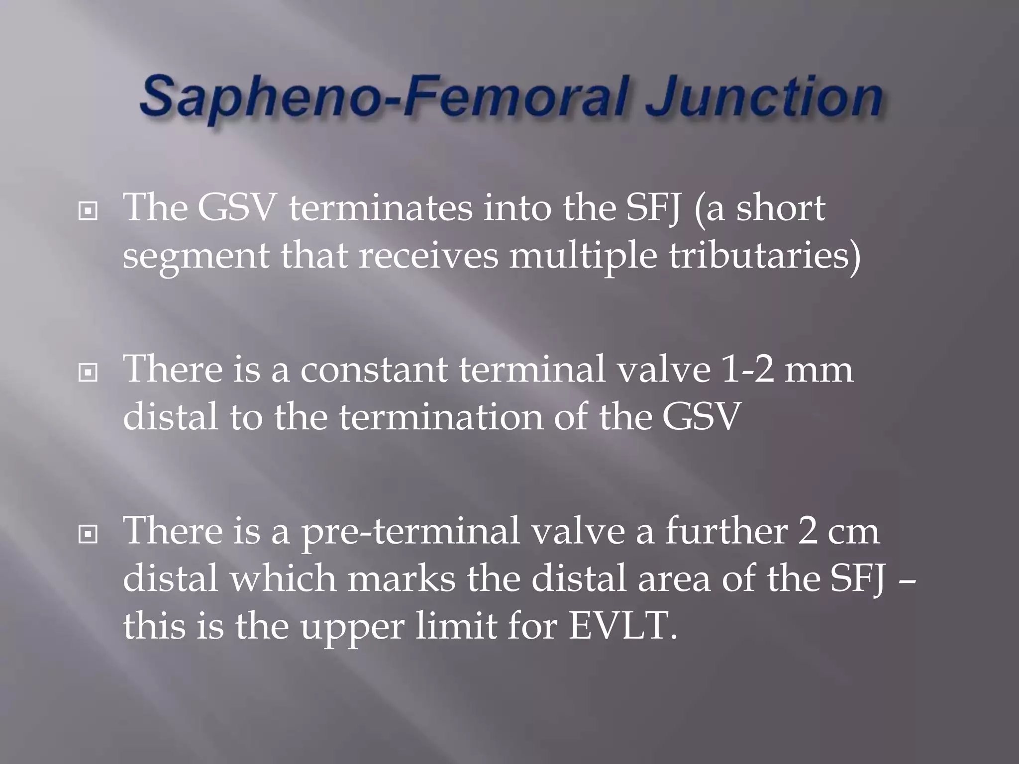 Anatomy and Pathophysiology of venous system of lower limbs | PPTX