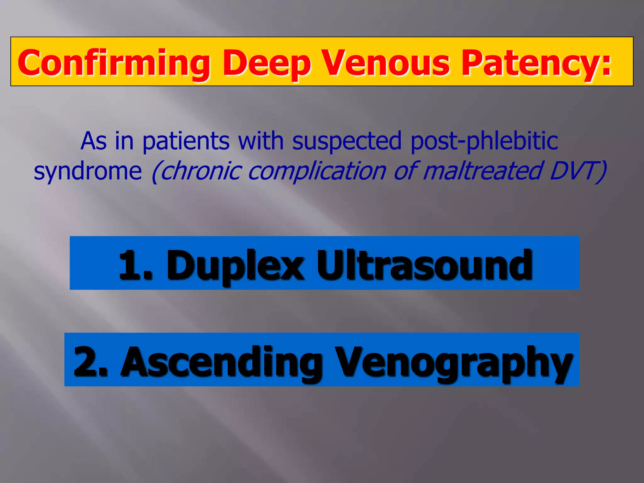 Anatomy and Pathophysiology of venous system of lower limbs | PPTX