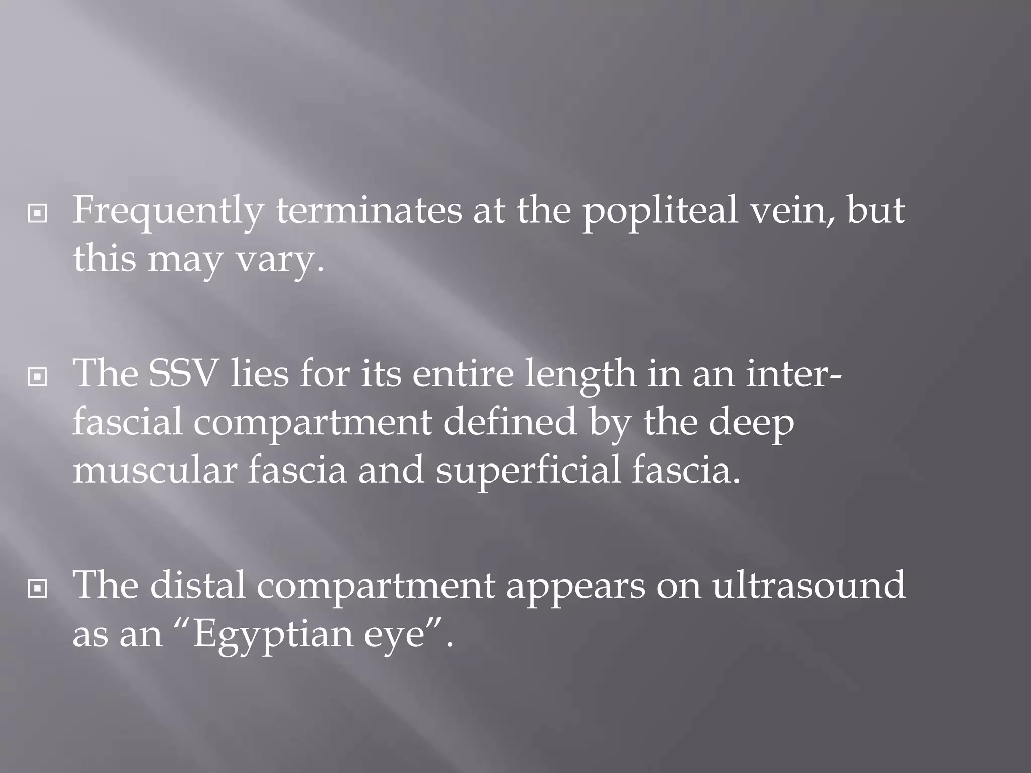 Anatomy and Pathophysiology of venous system of lower limbs | PPTX