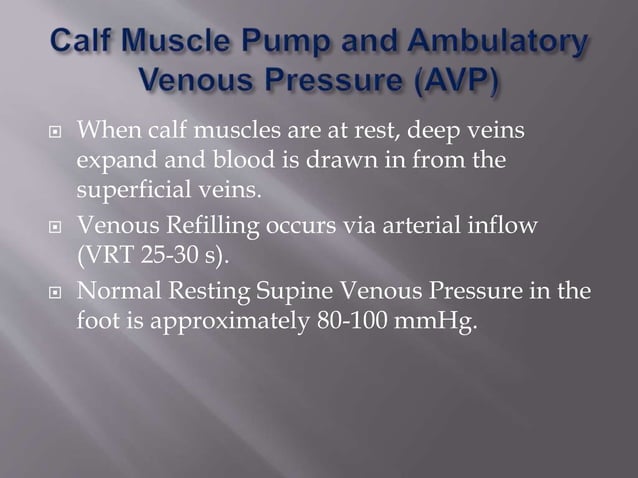 Anatomy and Pathophysiology of venous system of lower limbs | PPTX