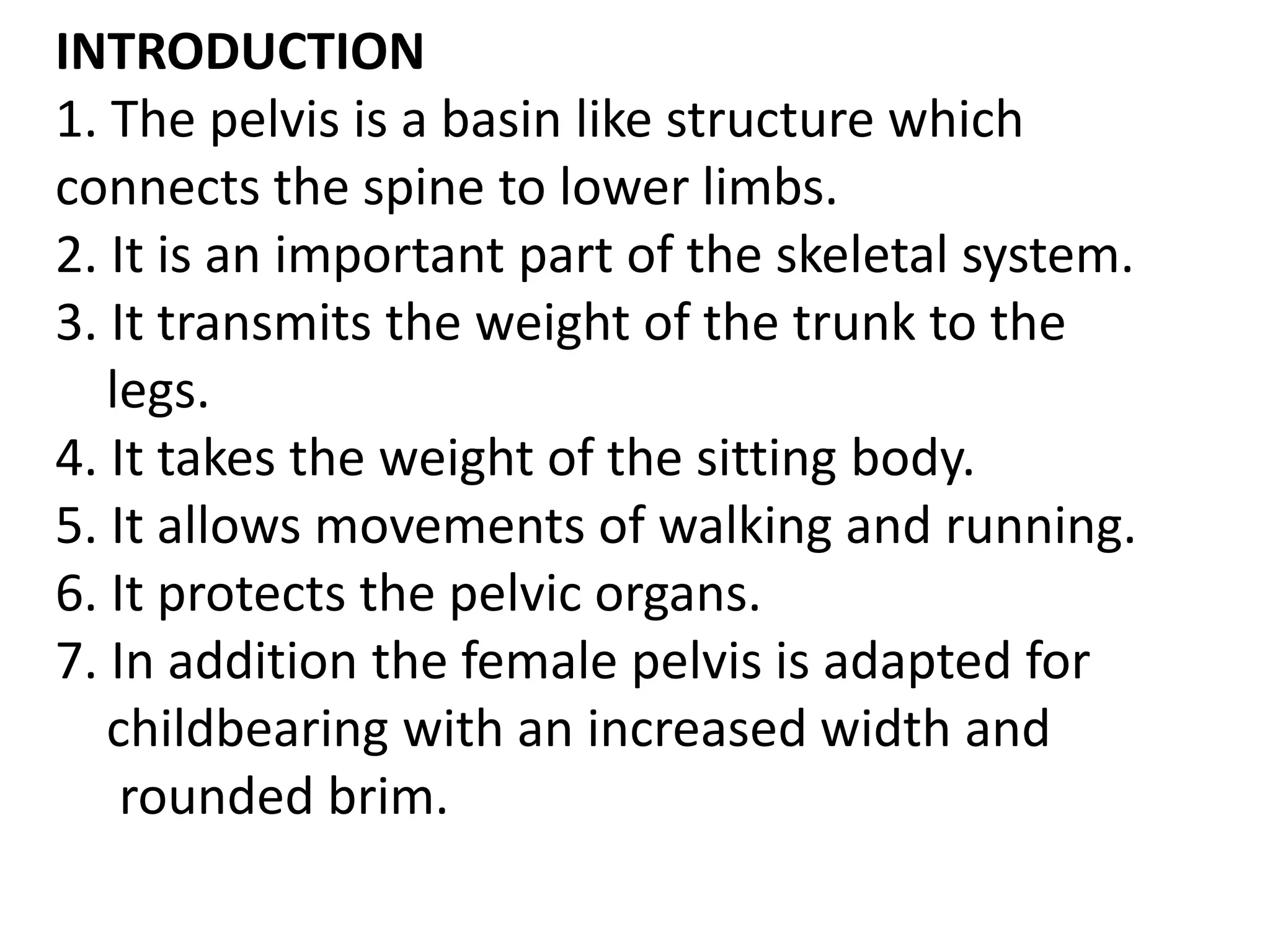 Anatomy pelvic bone | PPTX