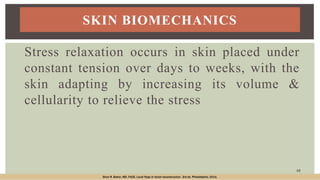 Anatomy, Physiology, Biomechanical skin and wound closure.pptx