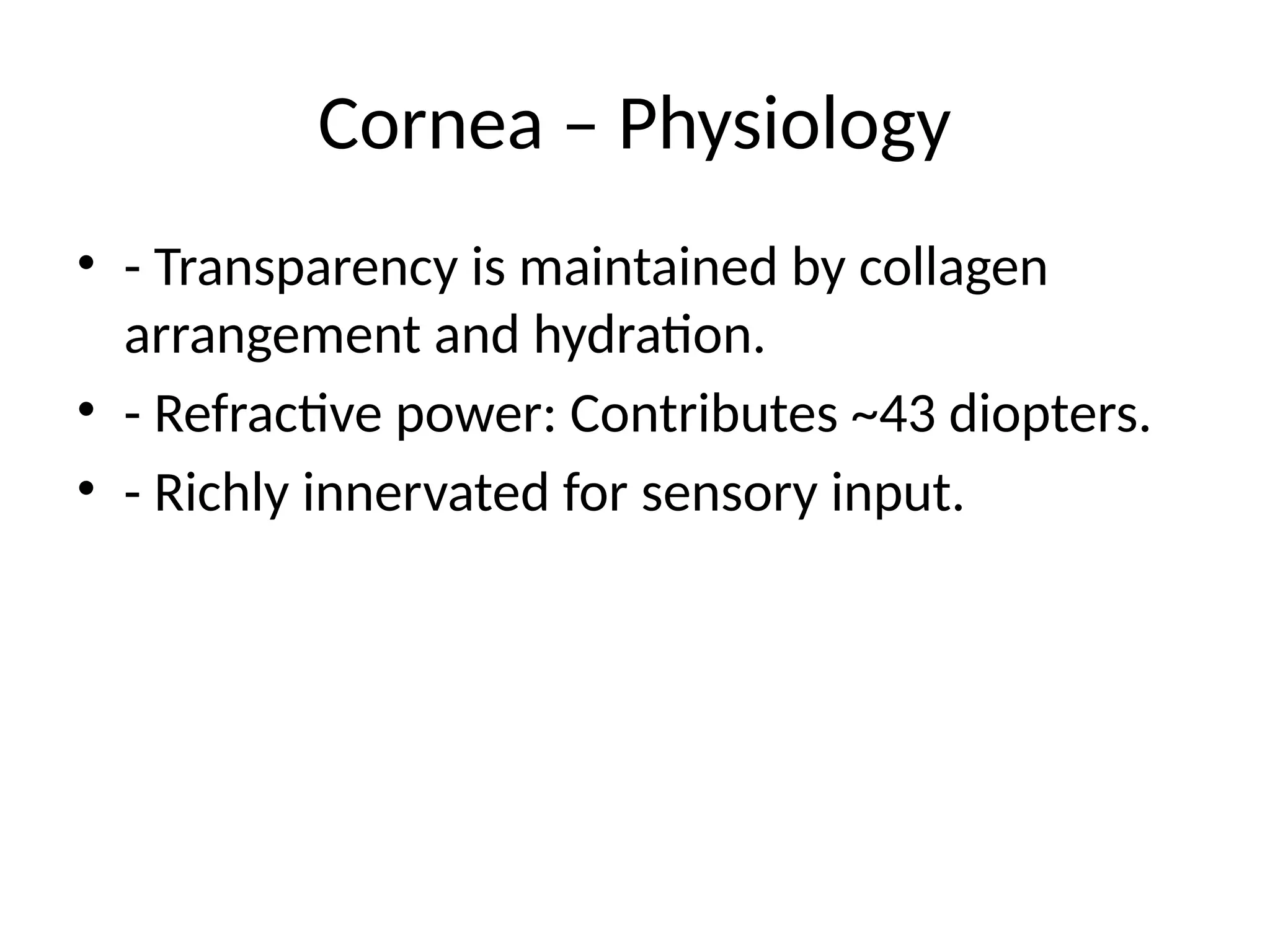 Anatomy Physiology Conjunctiva Cornea Sclera Presentation Pptx