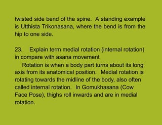 Anatomy, Physiology & Kinesiology examination | PPT