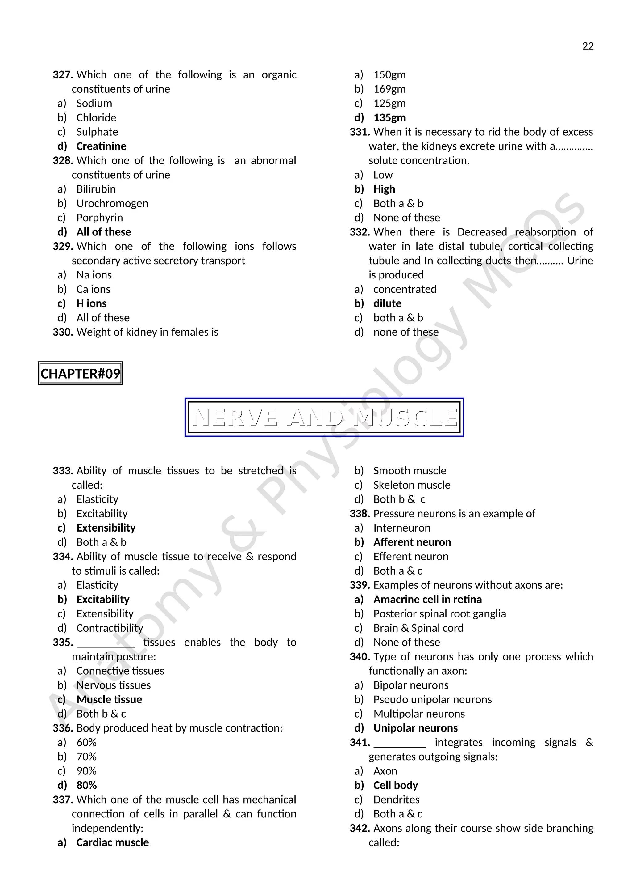 Anatomy & Physiology MCQs (2).pdf