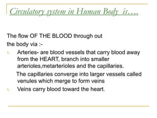 ANATOMY & PHYSIOLOGY OF ADULT CIRCULATORY SYSTEM.ppt