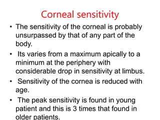 ANATOMY & PHYSIOLOGY OF CORNEA.pptx