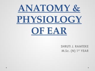 Lesson Plan on Anatomy and Physiology of EAR.pptx