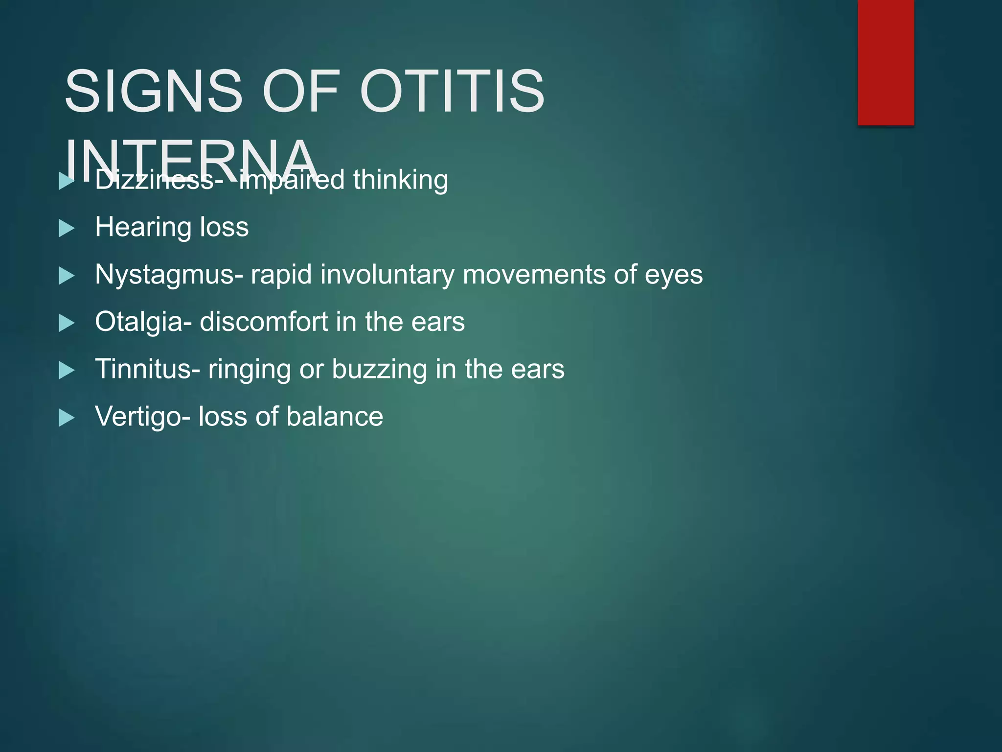 Anatomy & physiology of ear & otitis | PPT