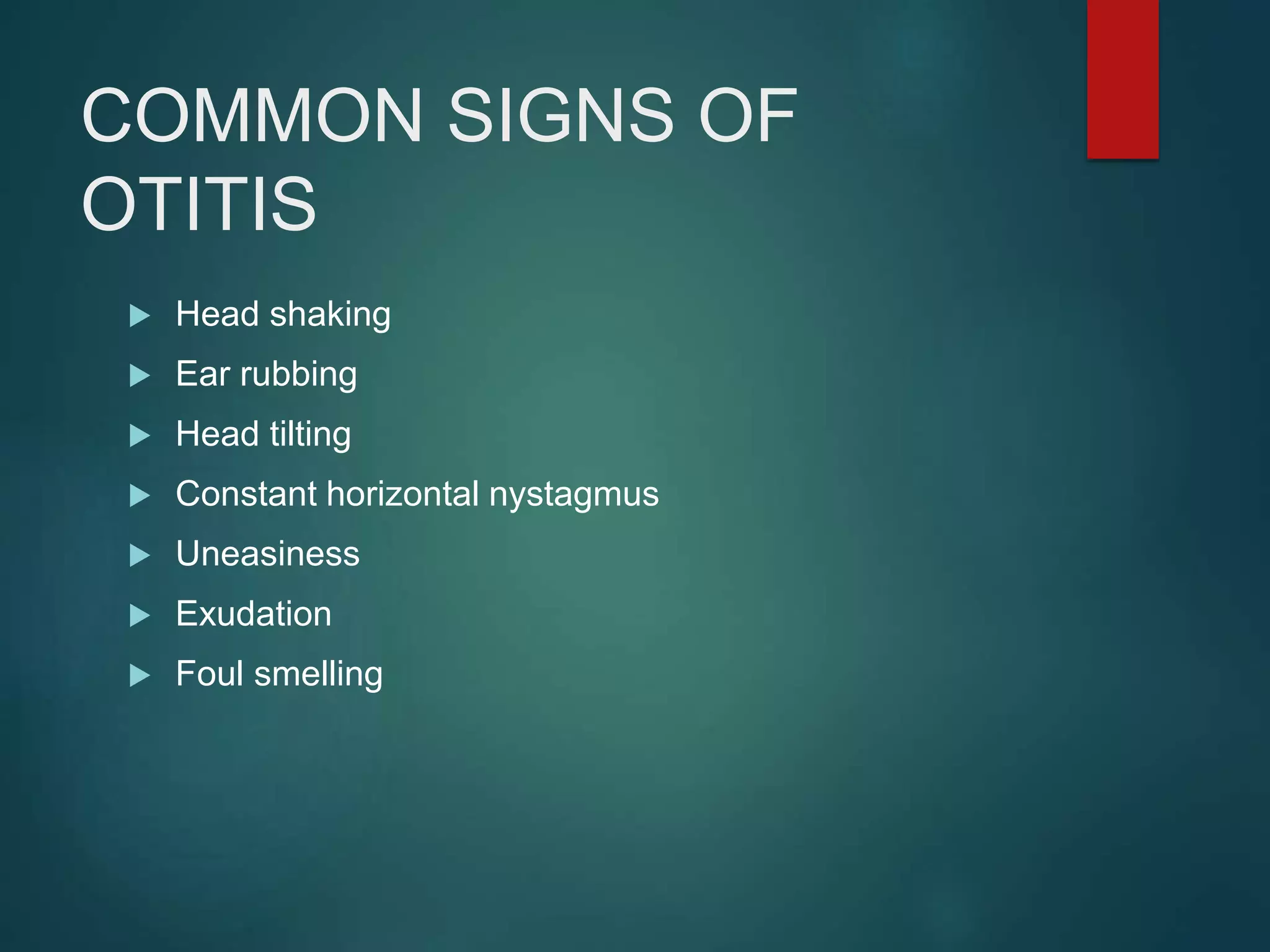 Anatomy & physiology of ear & otitis | PPT