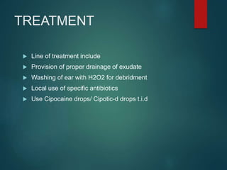 Anatomy & physiology of ear & otitis | PPT