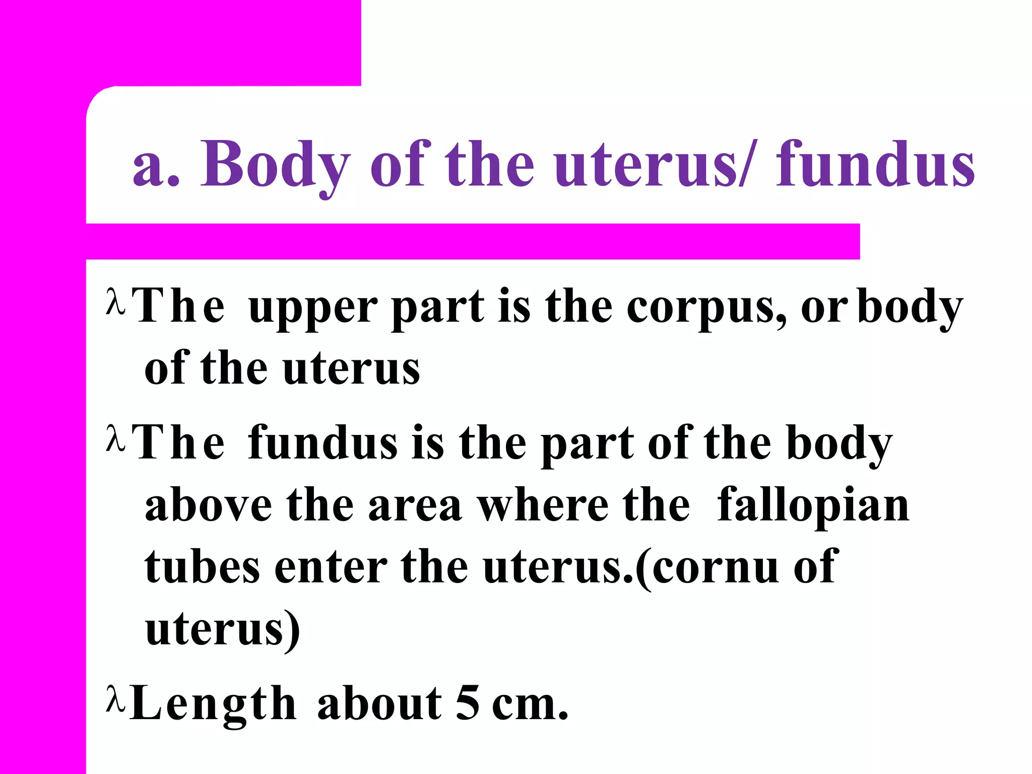 Anatomy & Physiology of Female Reproductive System 1 | PPTX