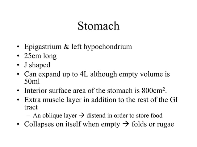 Anatomy & physiology of GIT | PPTX