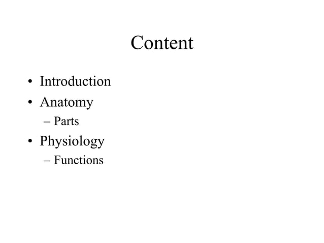 Anatomy & physiology of GIT | PPTX